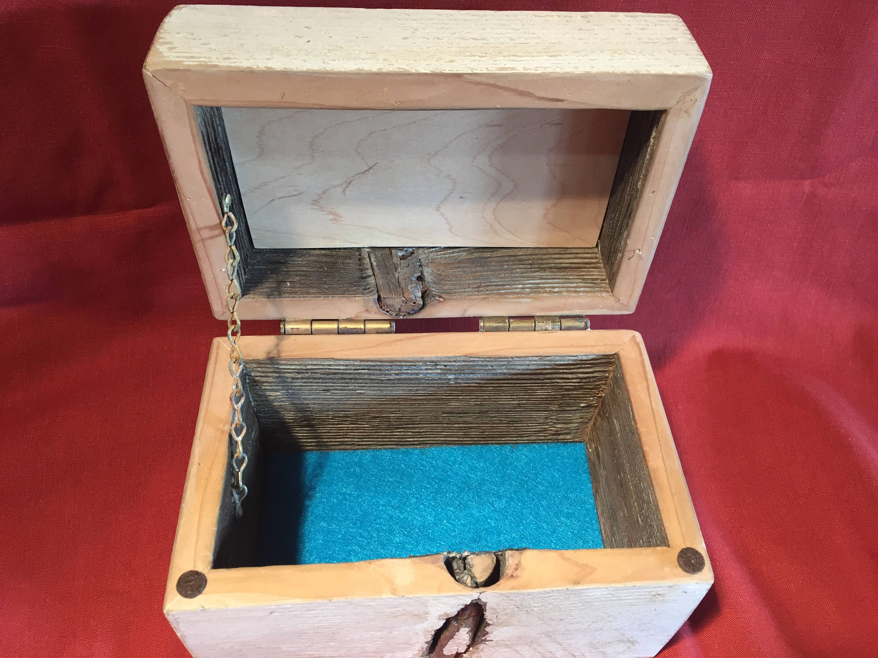 Re-purposed Wood Box With Peep Hole - Etsy