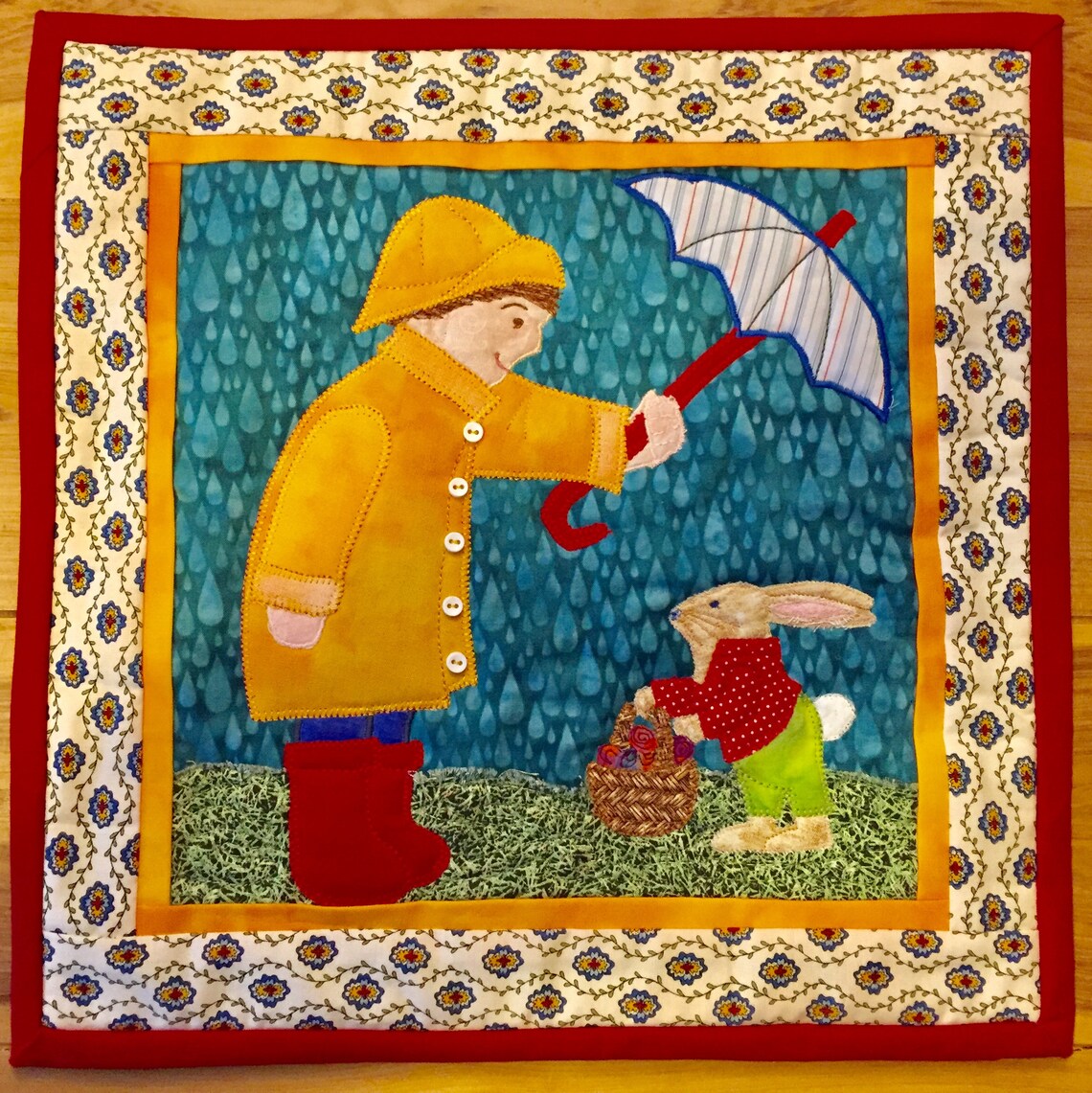 April Mini Quilt Pattern - April Showers - Etsy