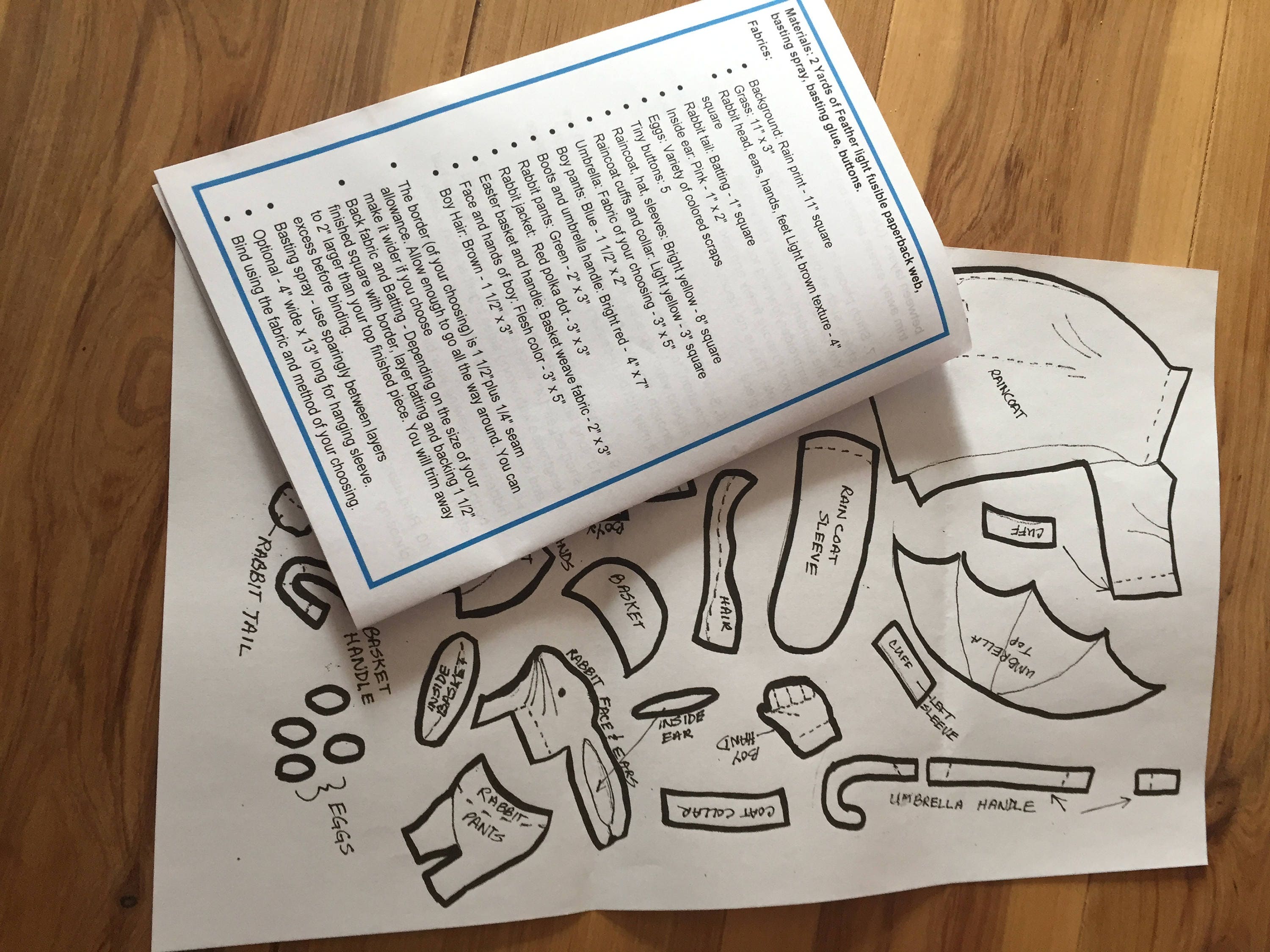 April Mini Quilt Pattern - April Showers - Etsy