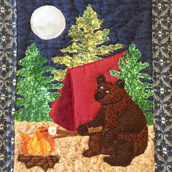 Camping Quilt Pattern - Etsy