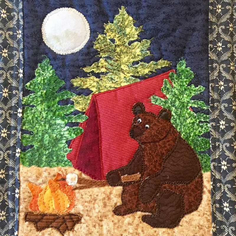 Camping Quilt Pattern - Etsy