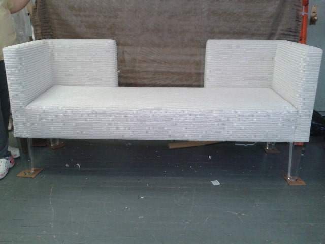 Hollywood Regency Upholstered Banquet Made to Order Custom Made With ...