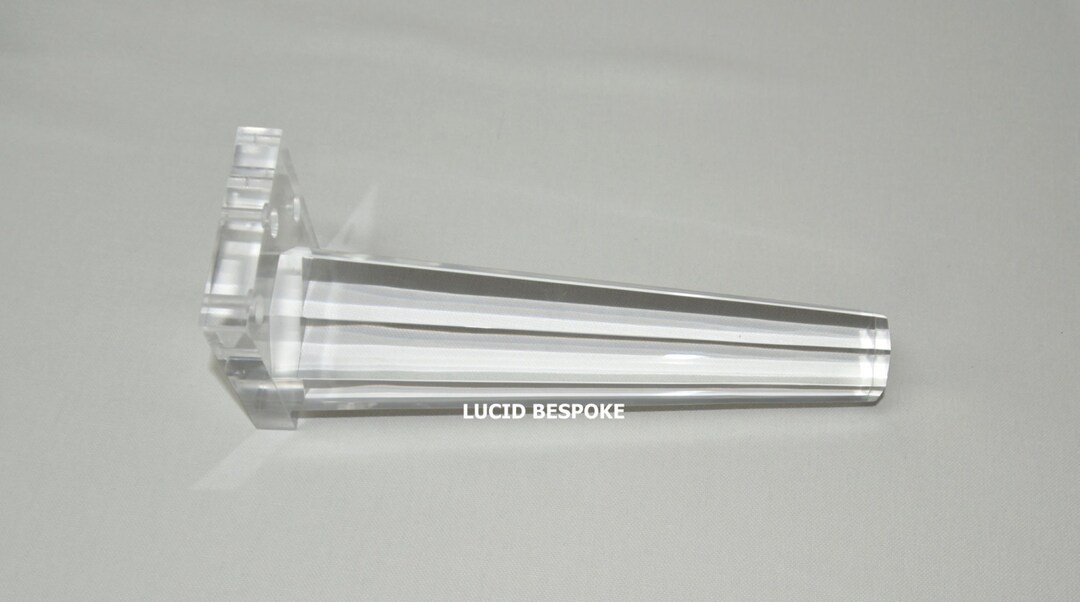12" Lucite Leg - Acrylic Leg - Crystal Clear - Ghost Legs- Various ...