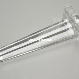 12" Lucite Leg - Acrylic Leg - Crystal Clear - Ghost Legs- Various ...