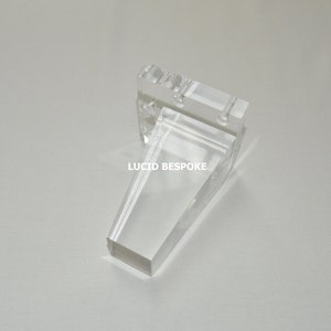 6" Hollywood Regency - Lucite Leg - Acrylic Leg- Crystal Clear ...