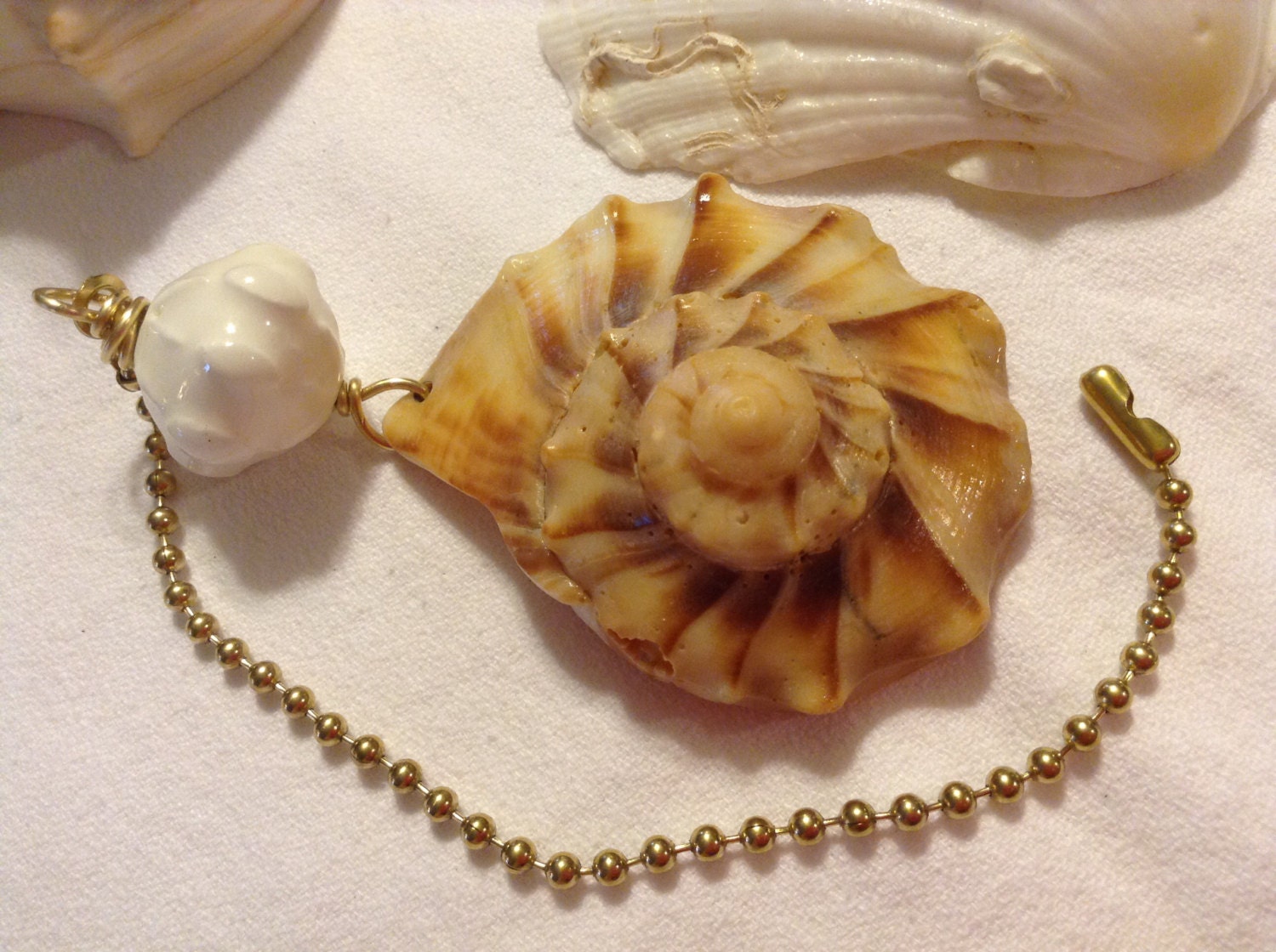 Conch Head Ceiling Fan Pull - Etsy