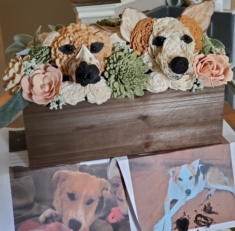 FLOWER DOG Custom Dog Bouquet Puppy Flower Flower Dog - Etsy