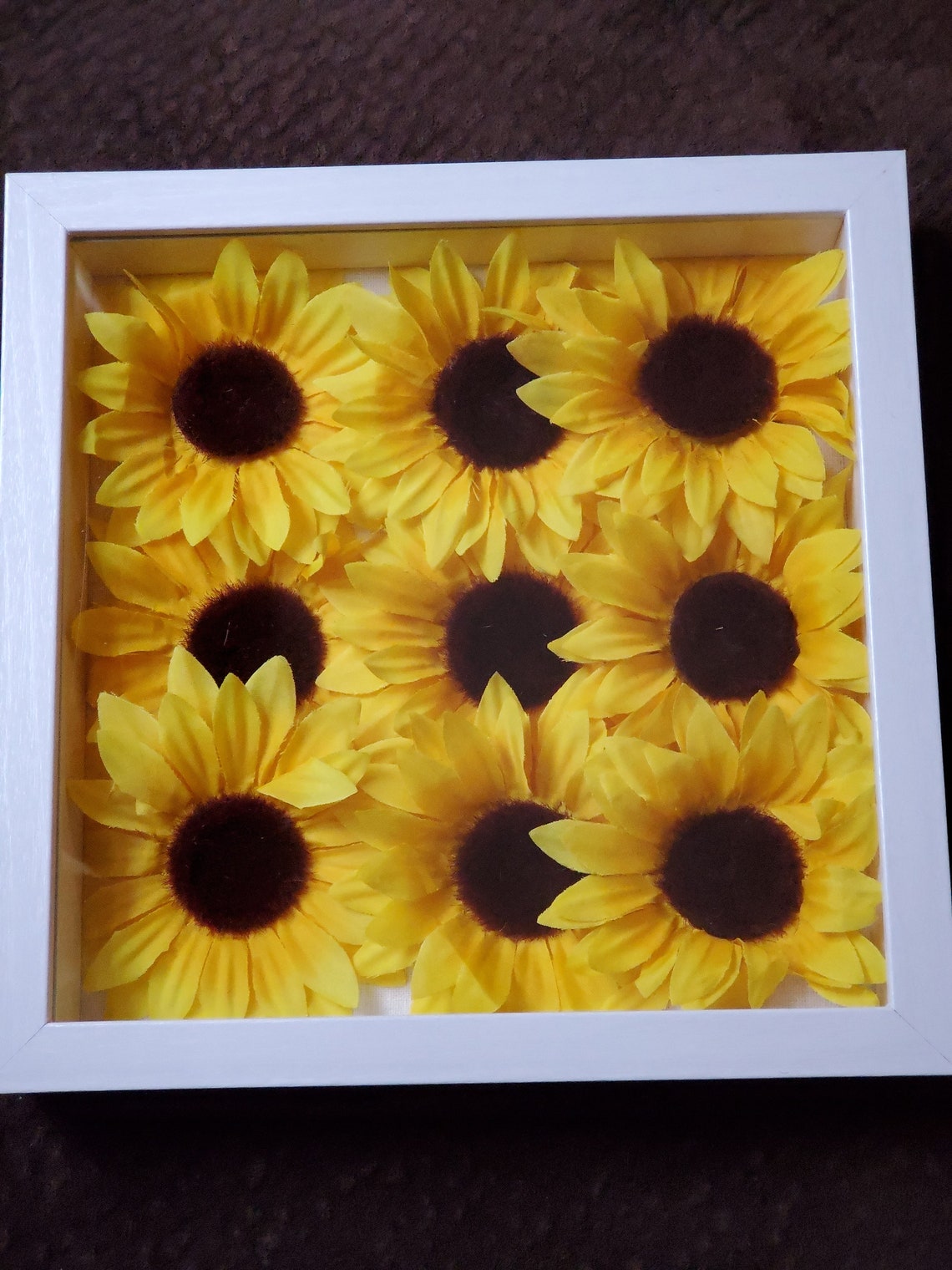 Sunflower Shadow Box You Are My Sunshine Sunshine and - Etsy