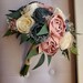 Dusty Blue and Dusty Pink Wedding Bouquet Dusty Blue and Pink - Etsy