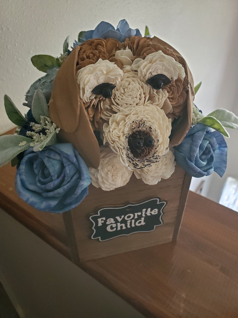 FLOWER DOG Custom Dog Bouquet Puppy Flower Flower Dog - Etsy