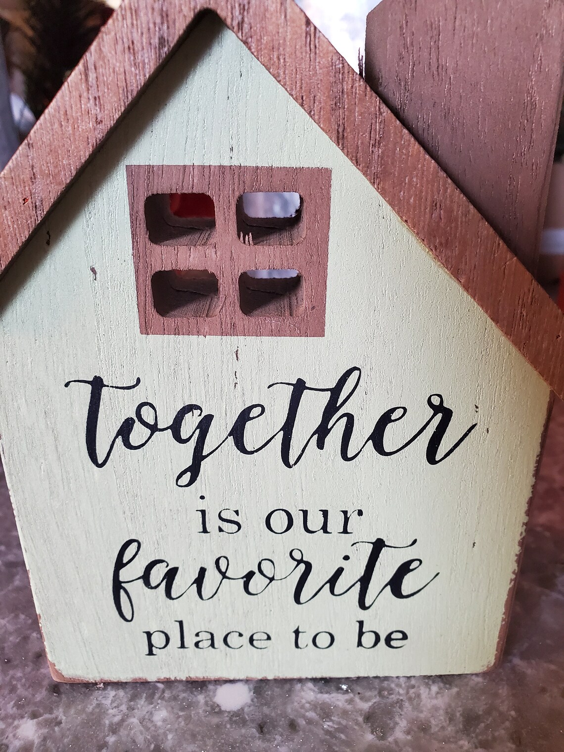 Better Together House, Newlywed Gift, Together is Our Favorite Place to ...