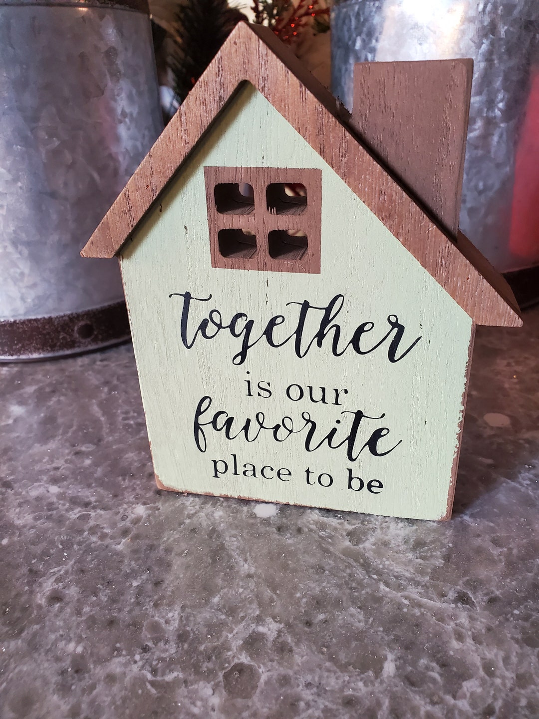 Better Together House, Newlywed Gift, Together is Our Favorite Place to ...