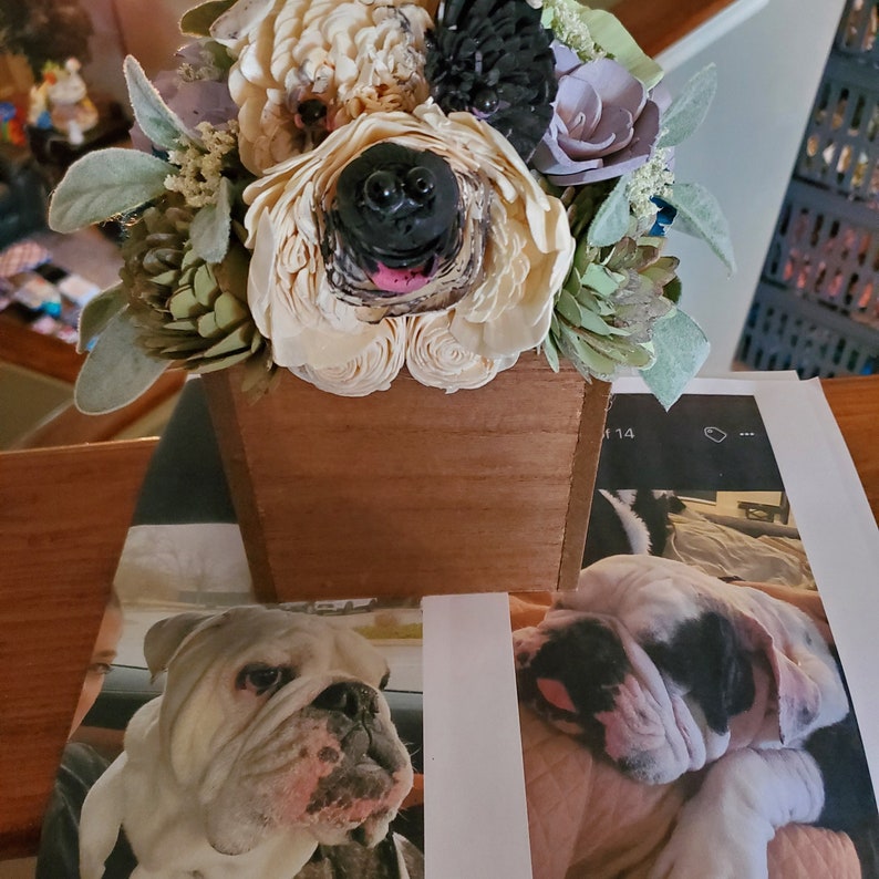 FLOWER DOG Custom Dog Bouquet Puppy Flower Flower Dog - Etsy