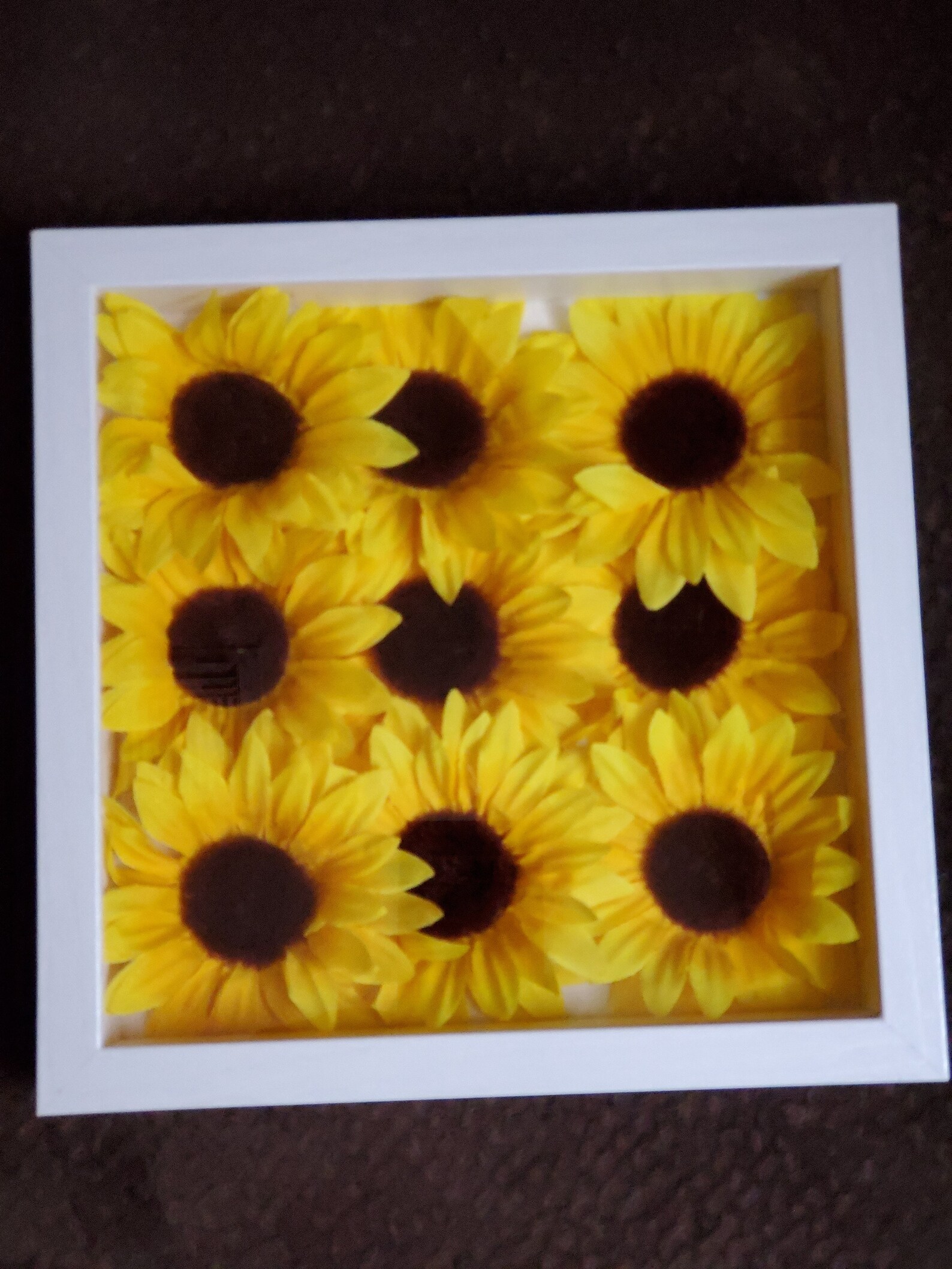 Sunflower Shadow Box You Are My Sunshine Sunshine and - Etsy