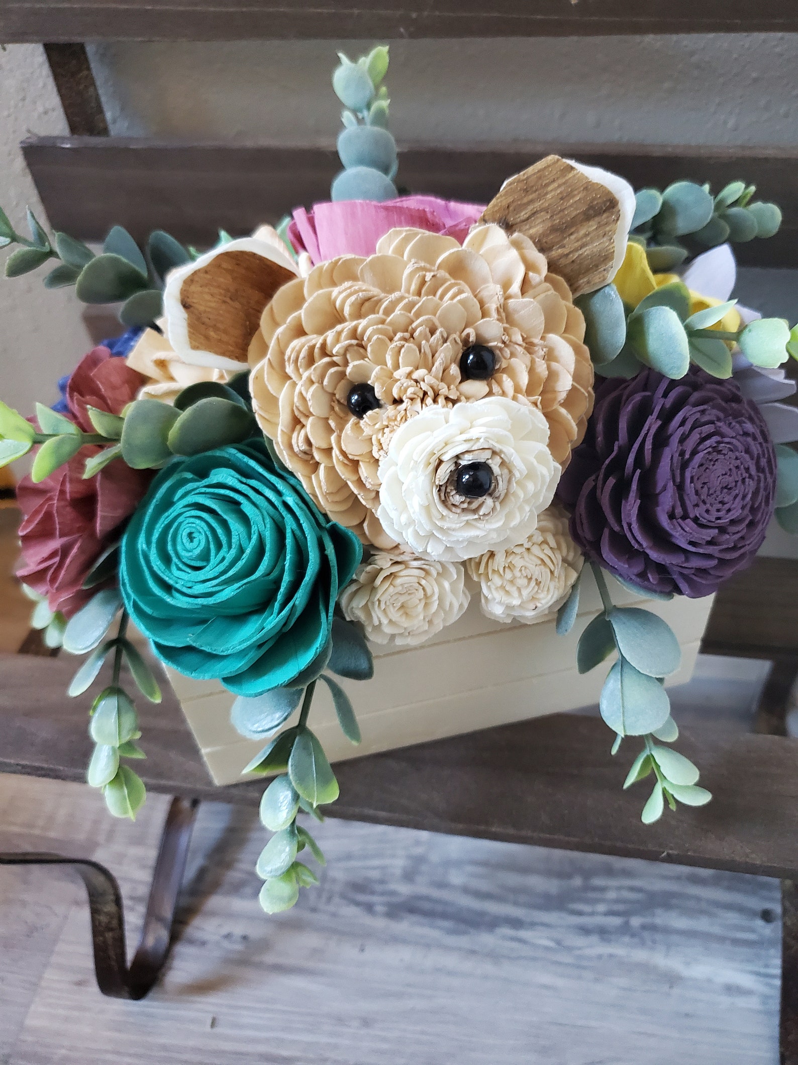PUPPY BOUQUET Flower Dogdog Lover Birthday Giftloss of Pet - Etsy