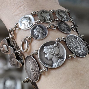 Antique Art Nouveau Sterling Silver Goddess Athena/minverva Padlock ...