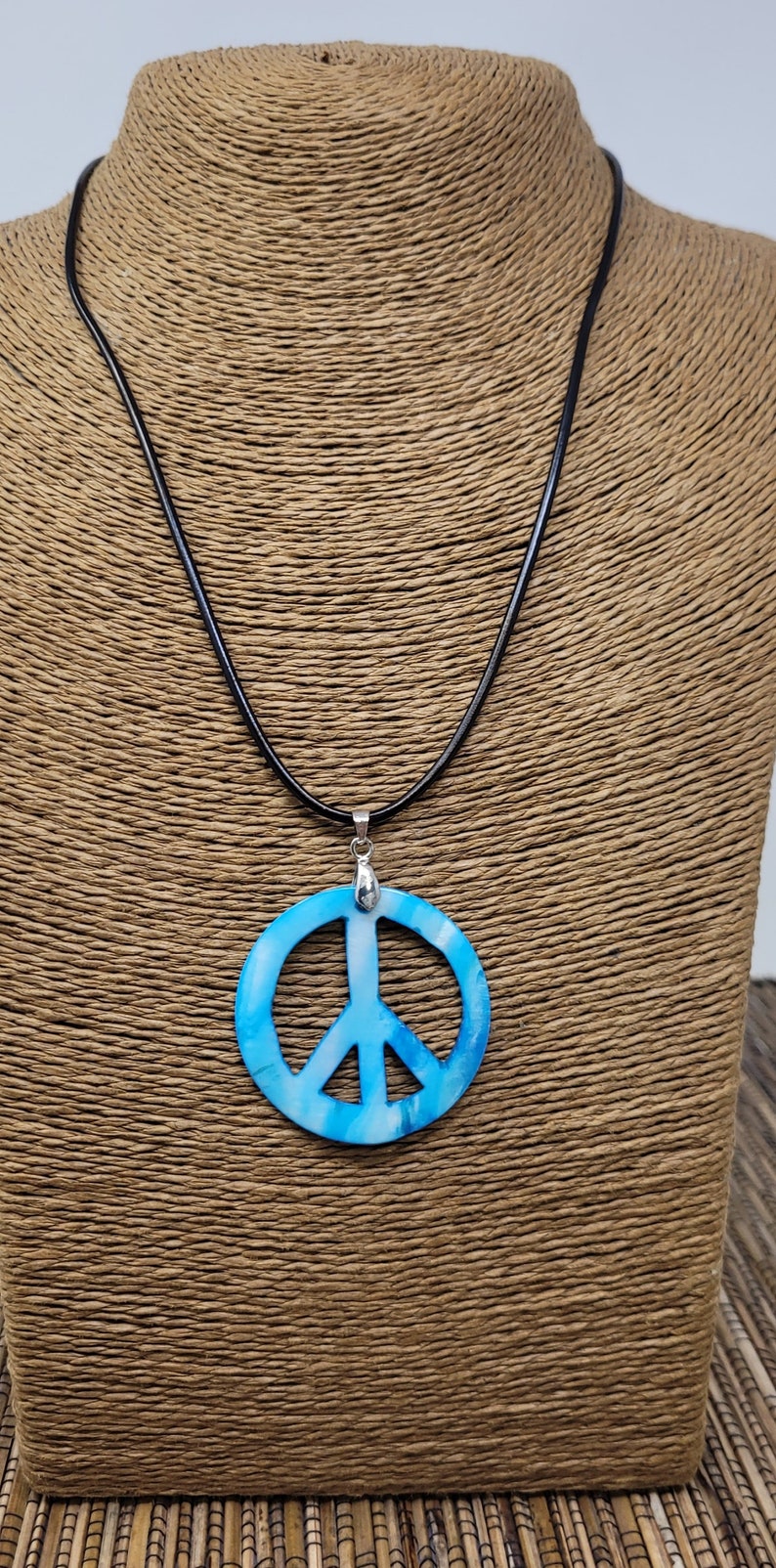 Peace Necklace Peace Sign Necklace Peace Symbol Necklace - Etsy