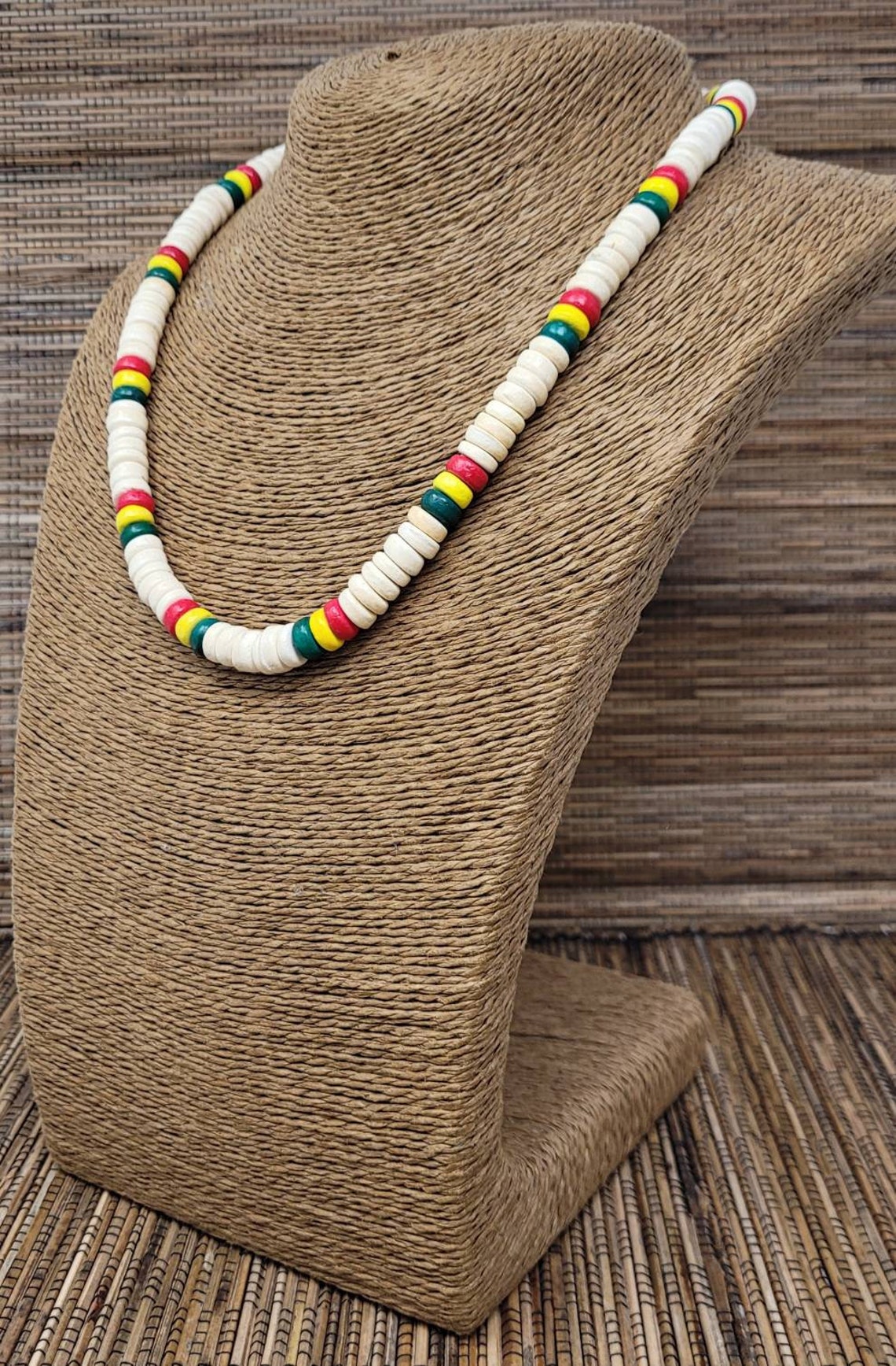 Rasta Necklace Reggae Necklace Rastafari Necklace Jamaican | Etsy