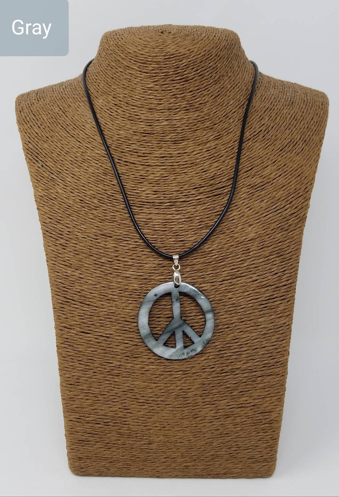Peace Necklace Peace Sign Necklace Peace Symbol Necklace | Etsy