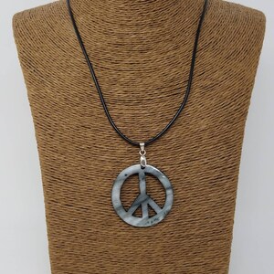 Peace Necklace Peace Sign Necklace Peace Symbol Necklace | Etsy
