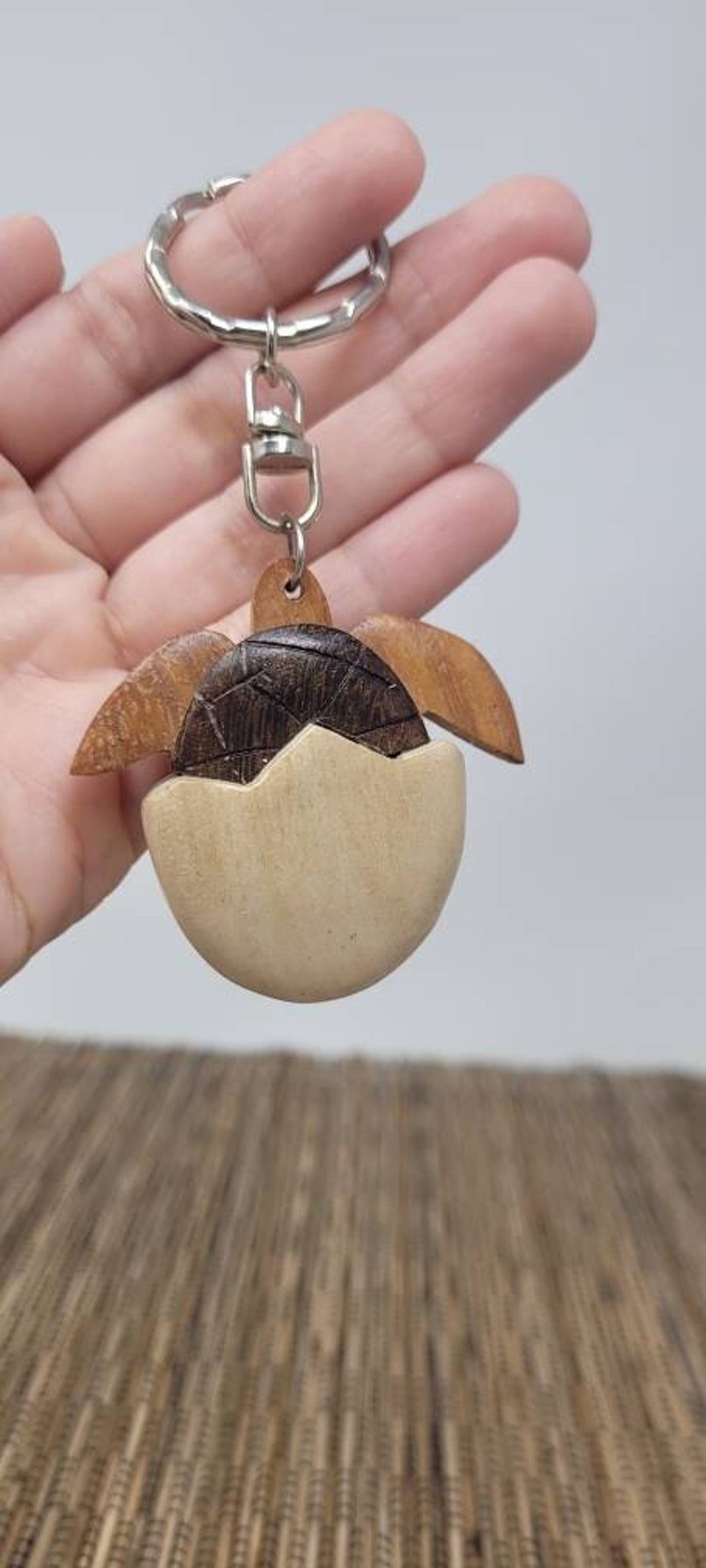 Sea Turtle Hatchling Keychain, Baby Turtle Keychain, Turtle Egg ...