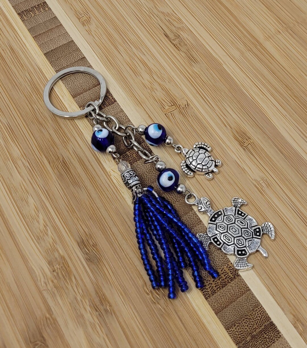 Sea Turtle Keychain, Sea Turtle Key Chain, Turtle Keyring, Turtle ...