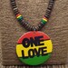 Rasta Necklace Rasta Pendant Rasta Jewelry Jamaican - Etsy