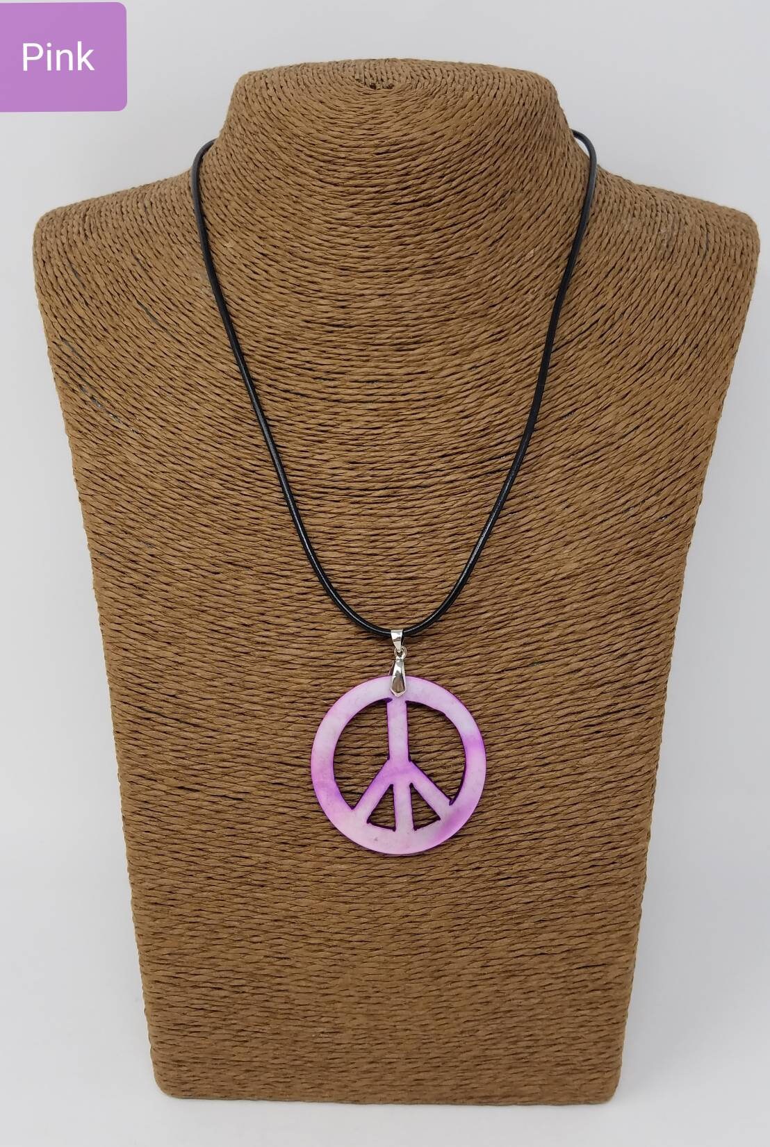 Peace Necklace peace sign necklace peace symbol necklace | Etsy