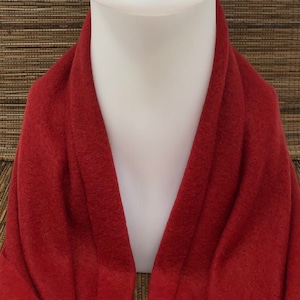 Red Scarf Women, Red Scarf Gentle, Soft Scarf, Scarf Red, Polyester ...
