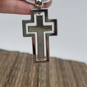 Wooden Cross Keychain, Cross Keychain, Cross Keychain Favors, Cross ...