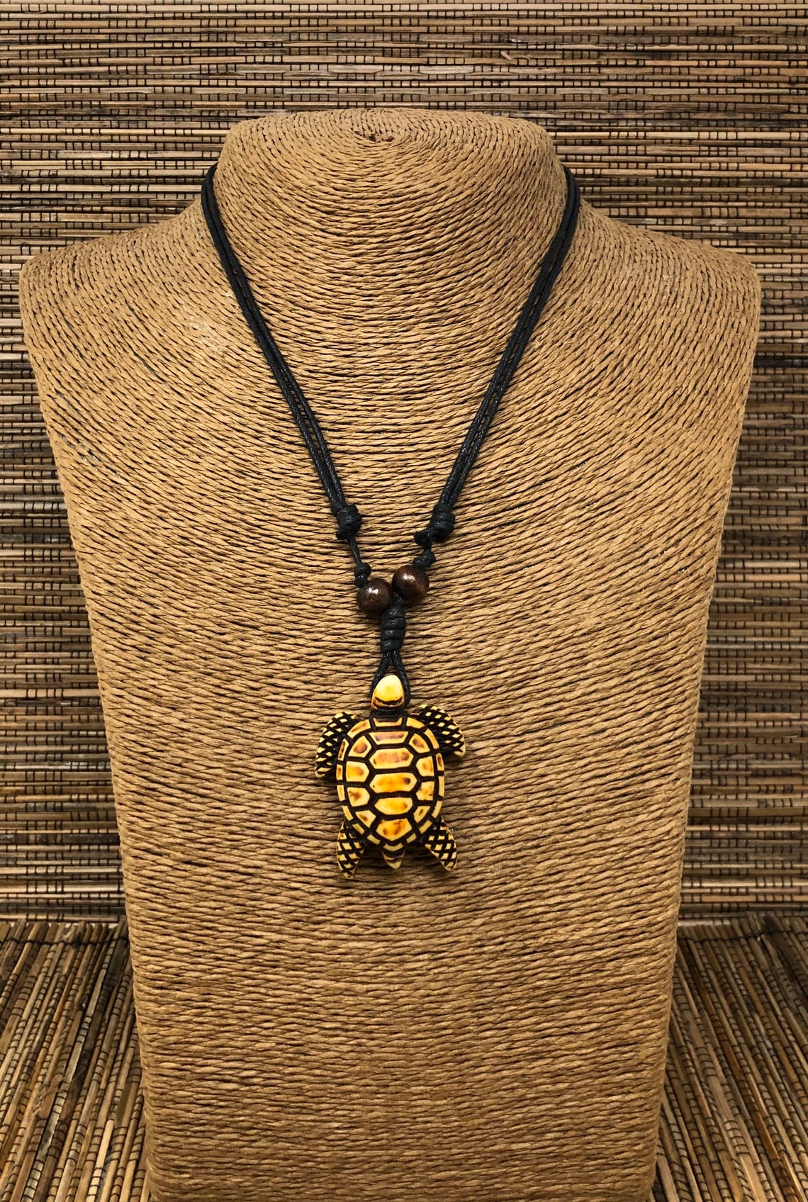 Sea Turtle Necklace Marine Turtle Necklace Brown Turtle - Etsy