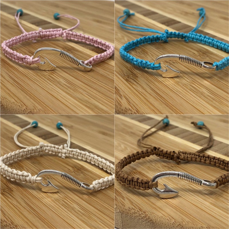 Fish Hook Bracelet - Etsy