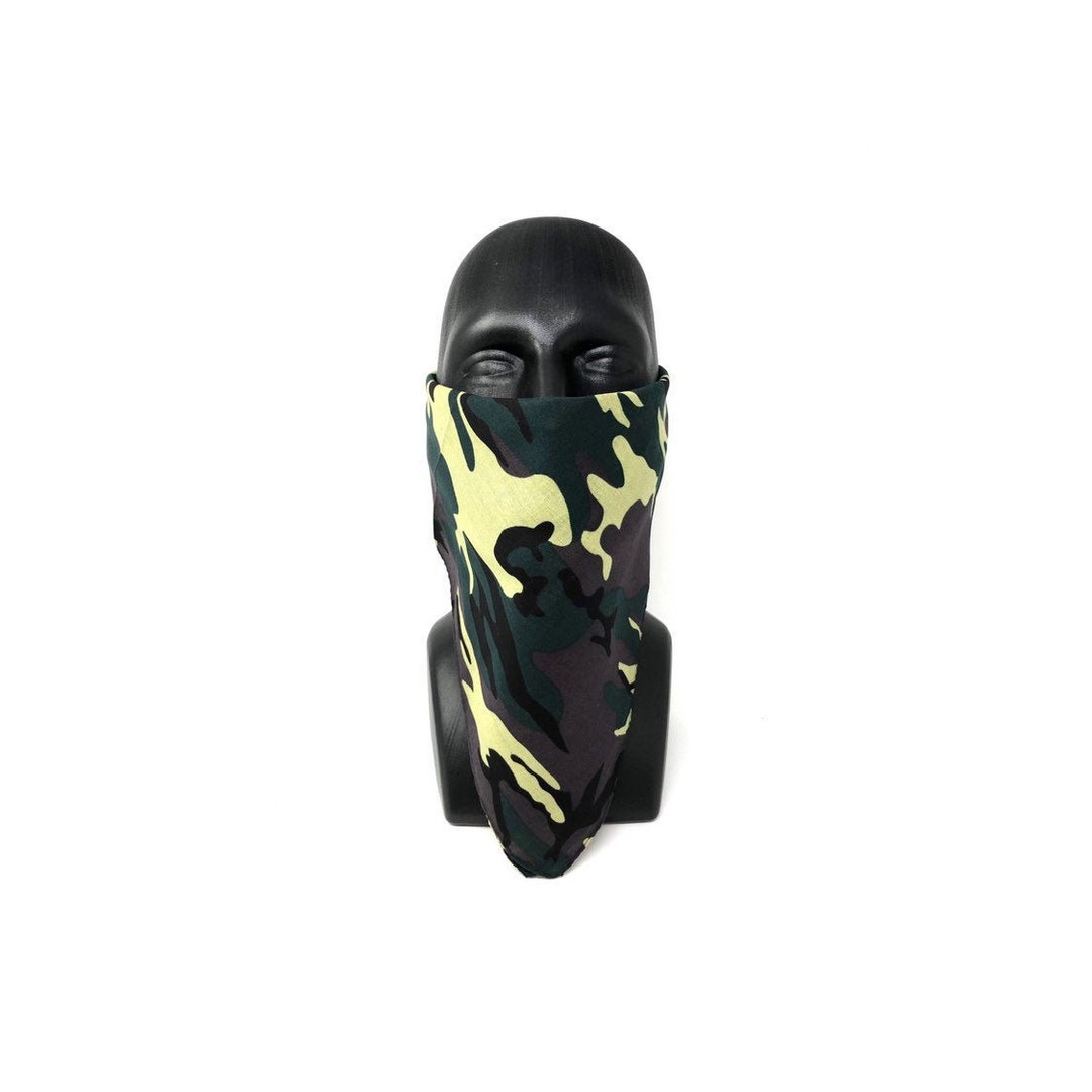 Camo Facemask, Camo Face Mask, Camo Face Masks Adult Bandana ...