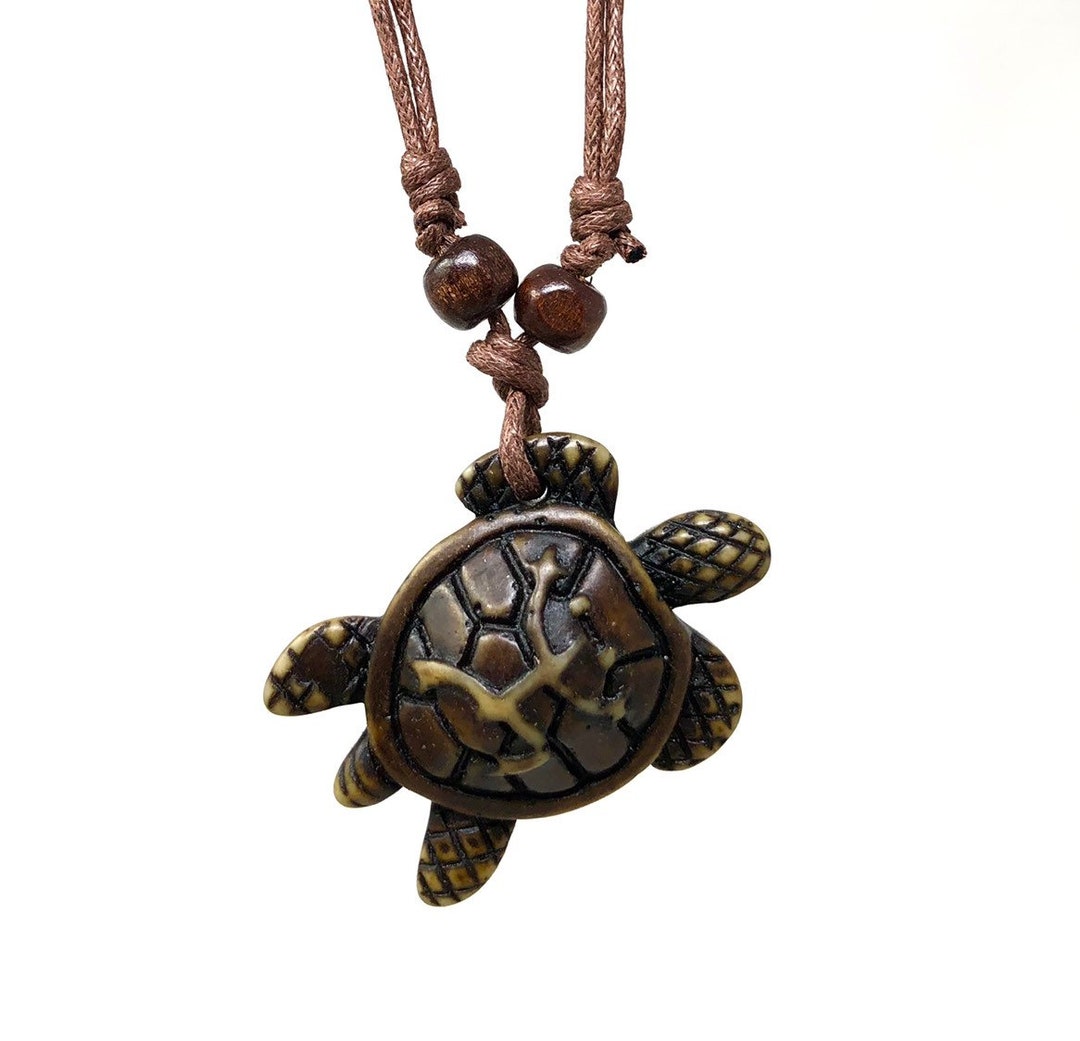 Turtle Necklace, Coqui Necklace, Sea Turtle Necklace, Frog Symbol in ...