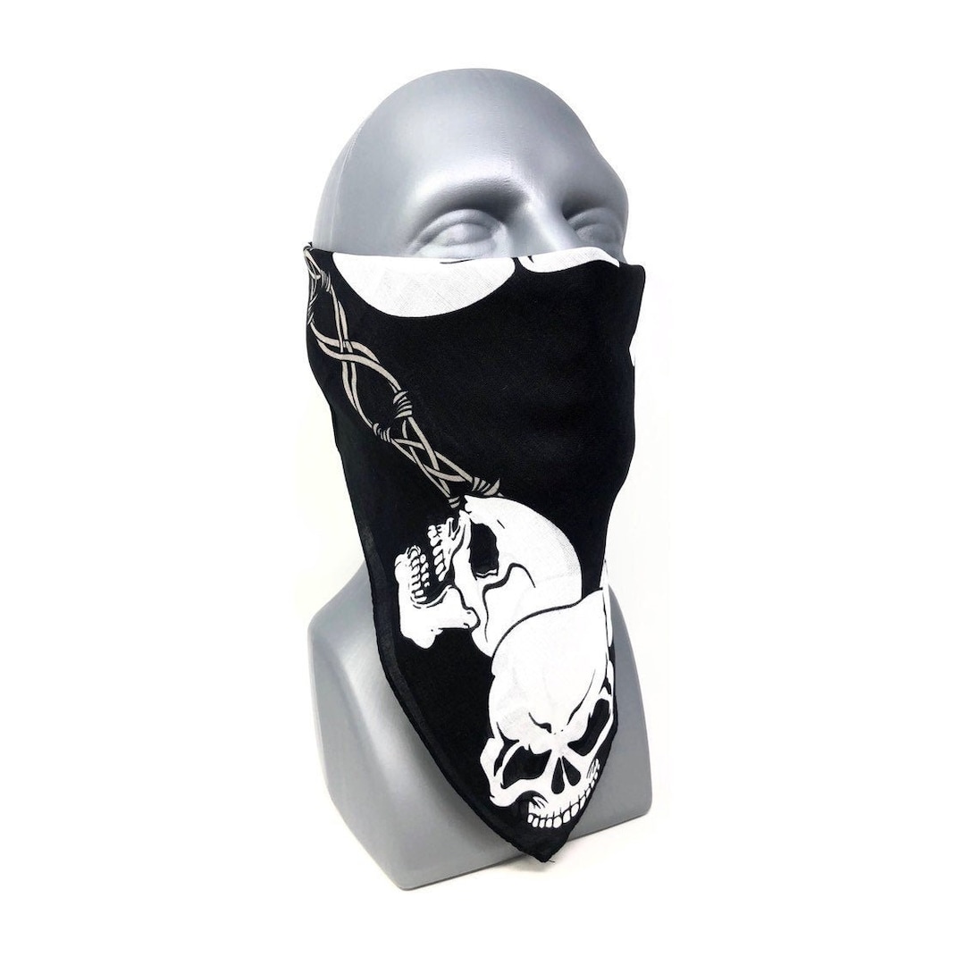 Skull Facemask, Skull Face Mask, Skeleton Face Mask Washable, Skulls ...