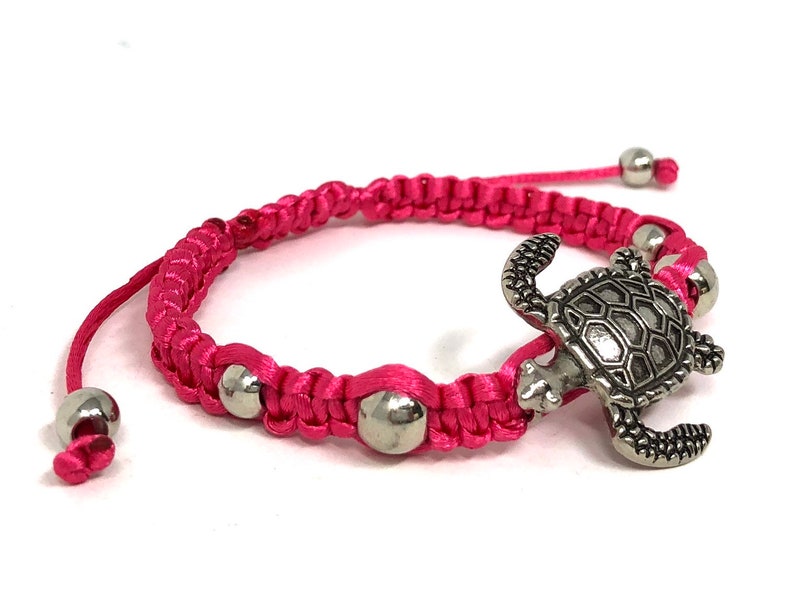 Turtle Bracelet Sea Turtle Bracelet Pink Bracelet Pink | Etsy