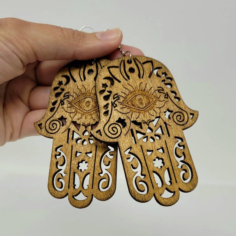 Hand Earrings - Etsy