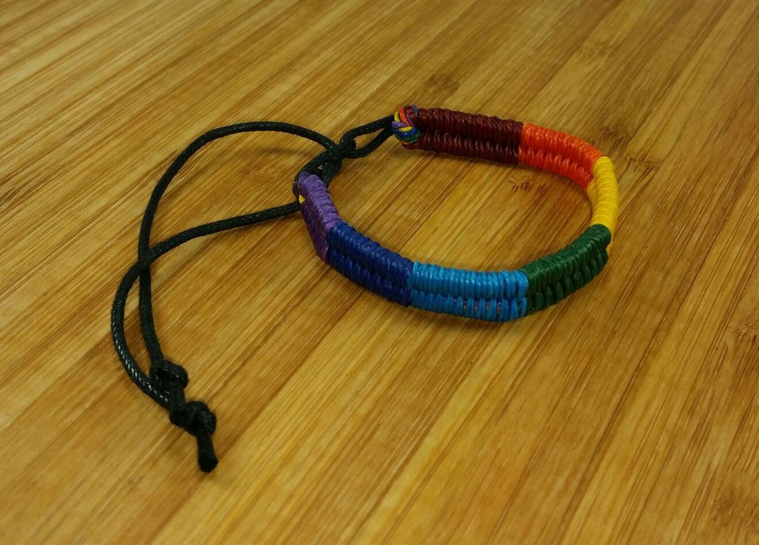 Rainbow Jewelry Rainbow Bracelet Lgbt Bracelet Gay Pride Bracelet
