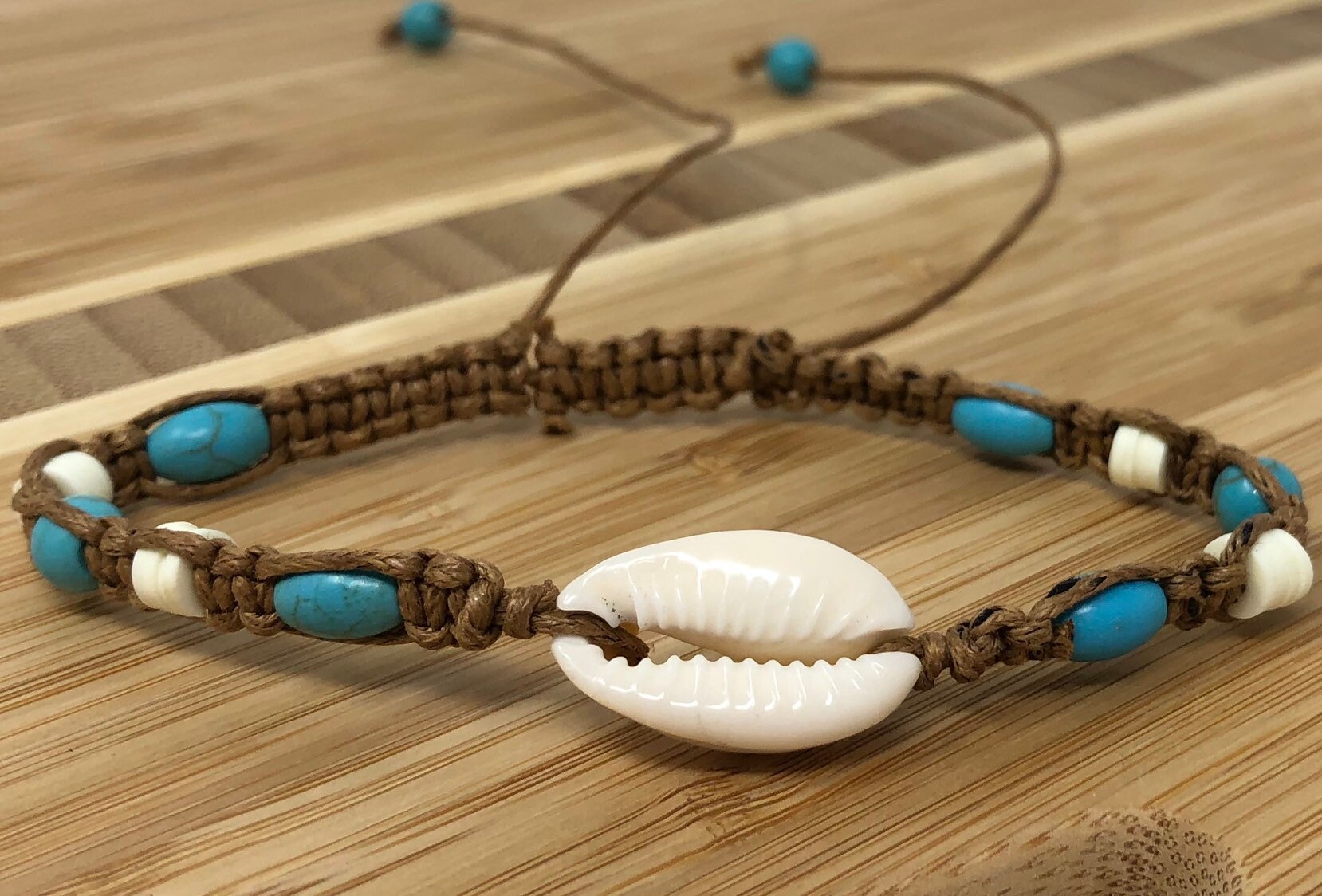 Cowrie Shell Anklet Sea Shell Anklet Seashell Anklet | Etsy