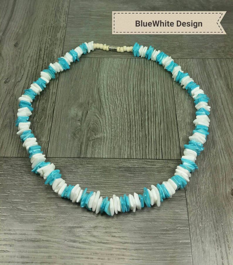 White Puka Shell Necklace Seashell Necklace White - Etsy