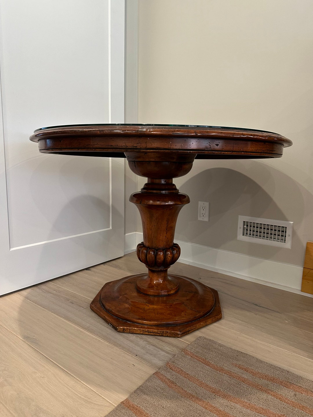 Beautiful Guy Chaddock Vintage Parquet Dining Parlor Table - Etsy