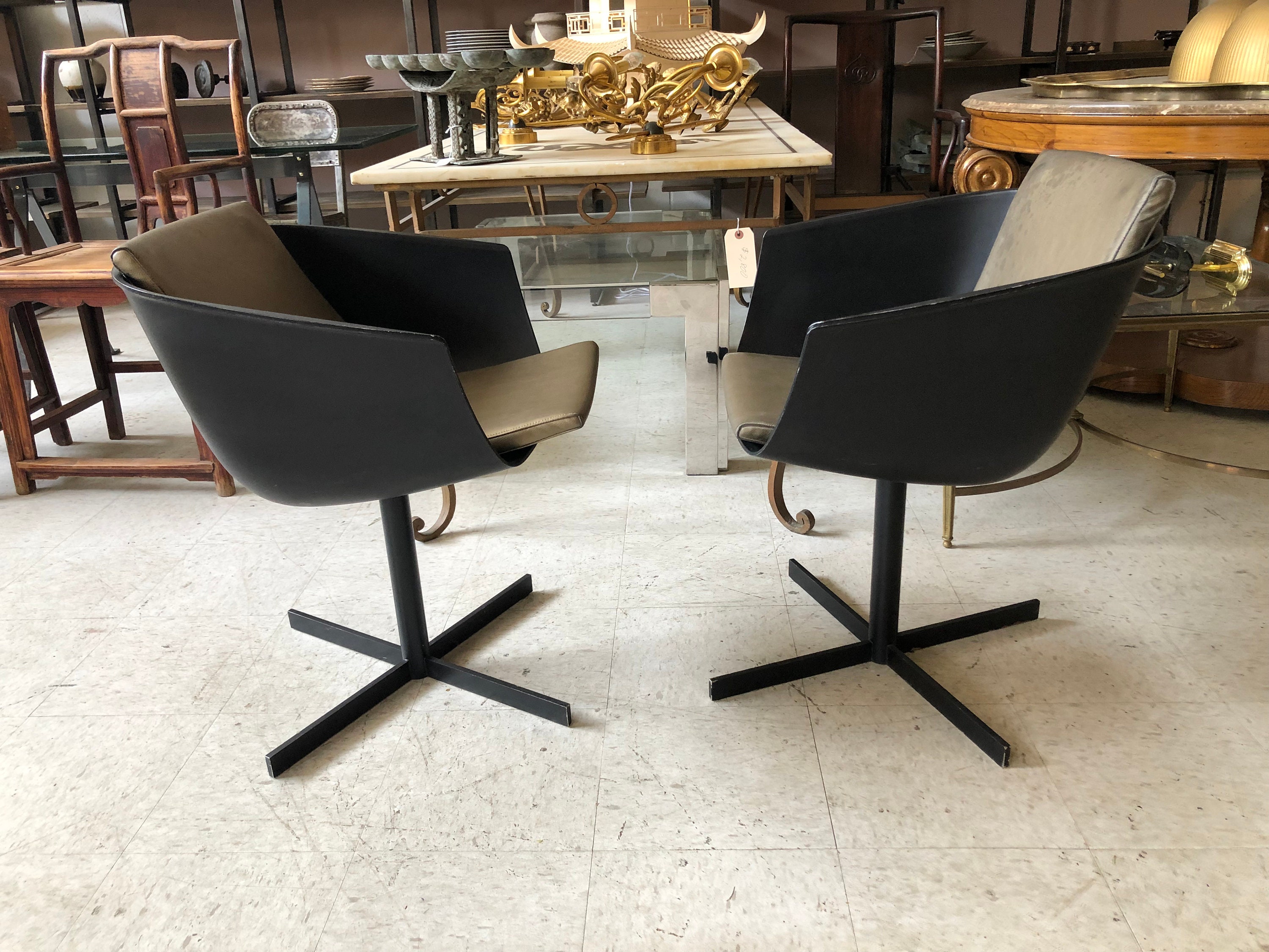 Italian Mid Century Modern Carlo Columbo Chair. in Very Good Condition ...