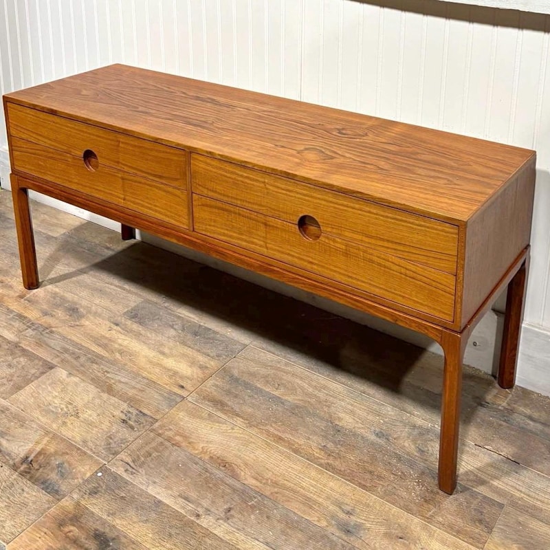 Mcm Danish Console Table - Etsy