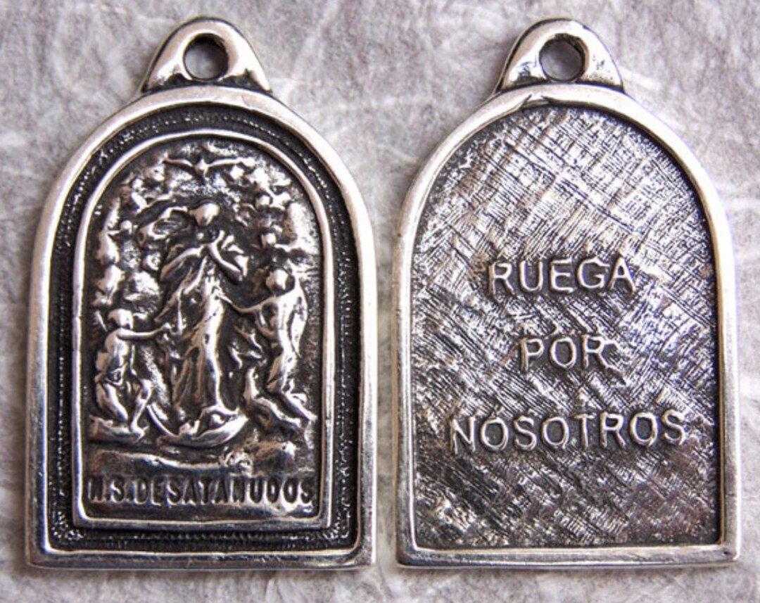 Medal - Mary, Untier of Knots - Etsy