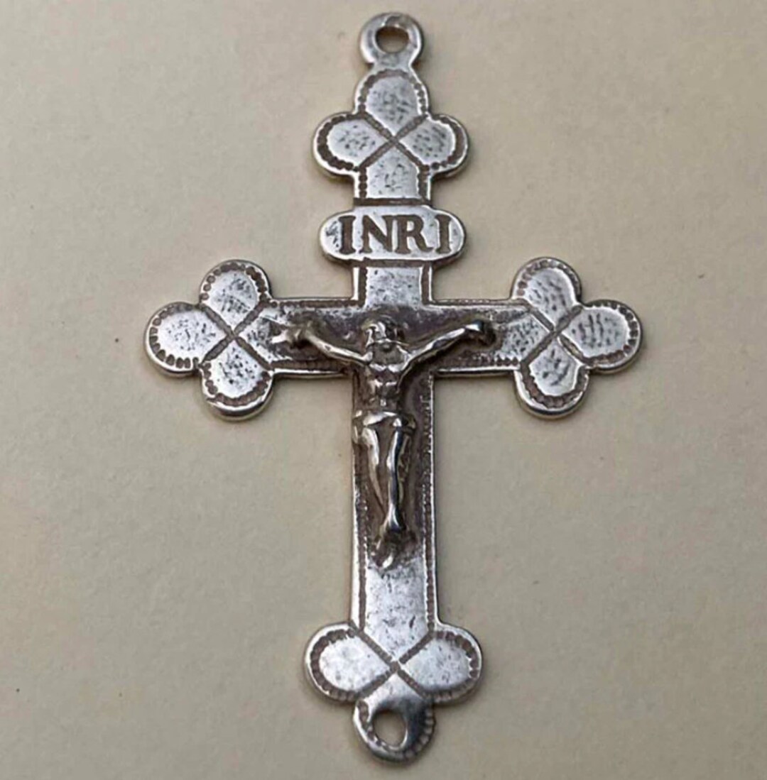 Crucifix, European, Trinity Form - Etsy