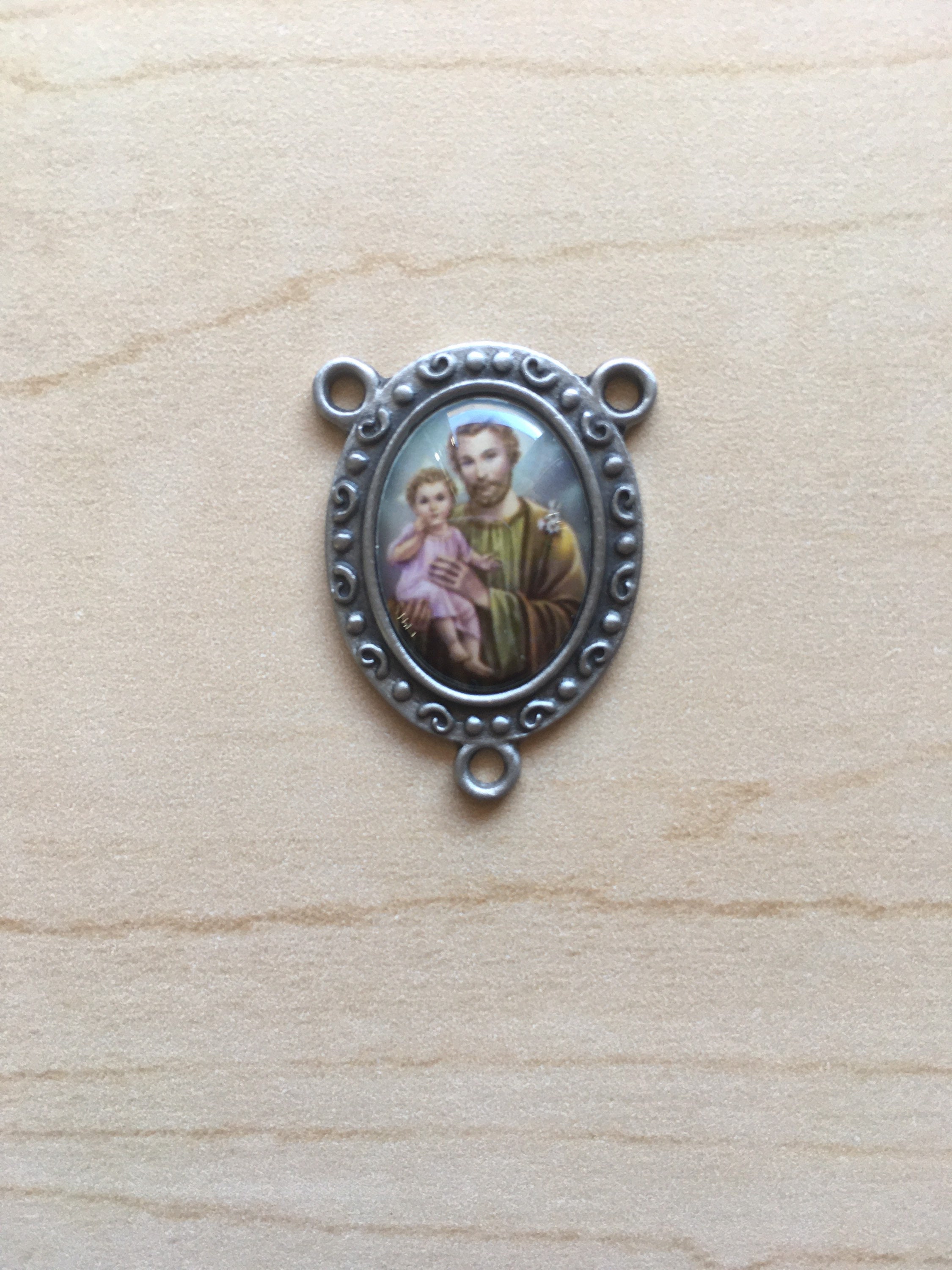 St Joseph Centerpiece, Pewter - Etsy