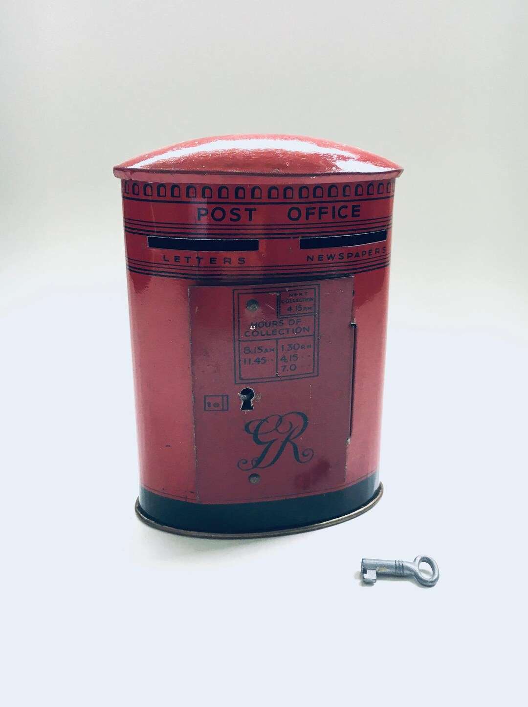 Chad Valley POST OFFICE Tin Saving Box, 1950's England - Etsy