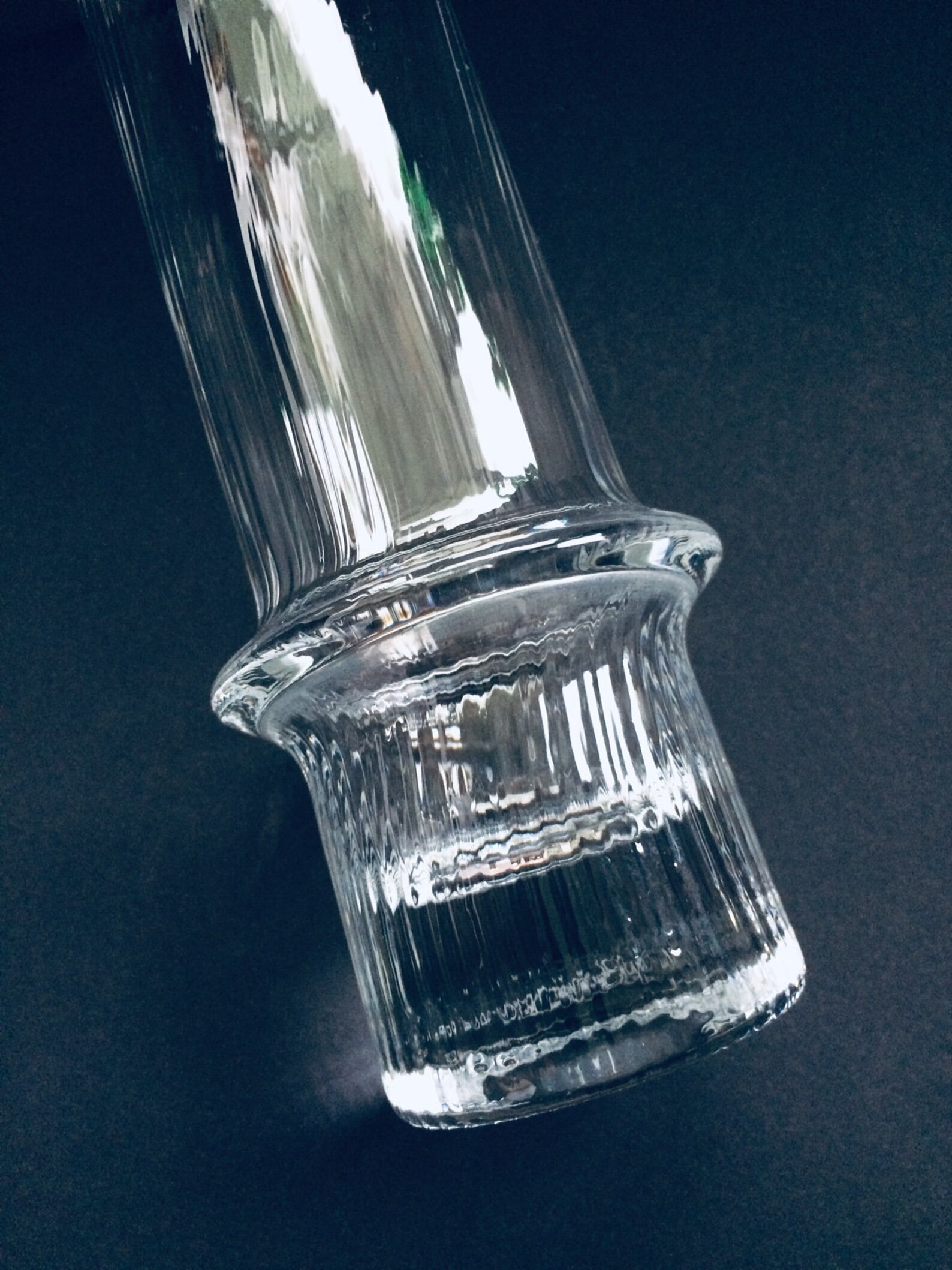 Midcentury Modern Scandinavian Design Hooped Clear Glass Vase 1970's - Etsy