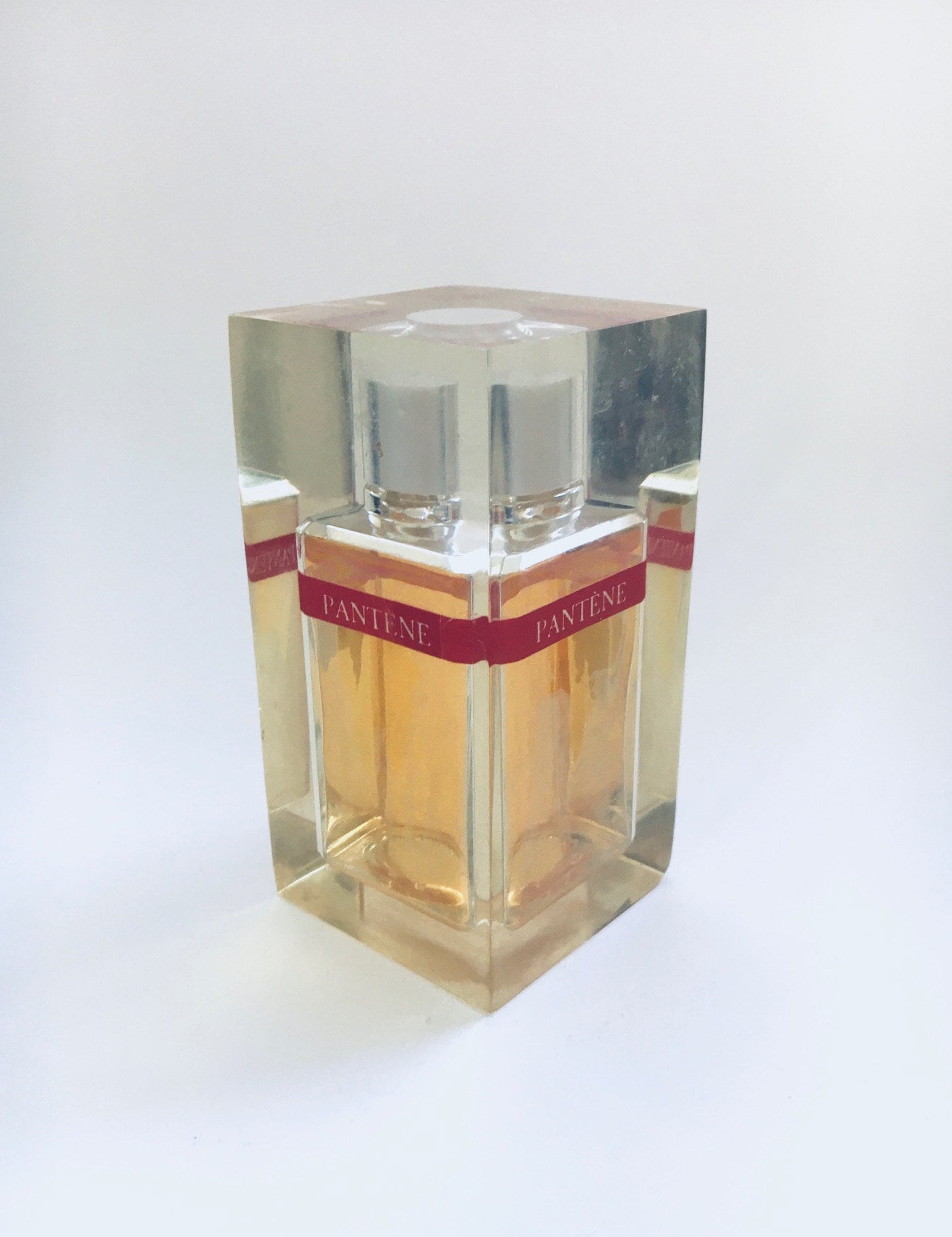 Vintage 1970's Shop Display Perspex Block With Pantene Perfume Bottle ...