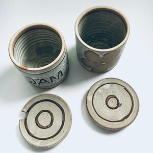 1970's Scottish Studio Pottery Set of Ceramic Containers by J.V ...